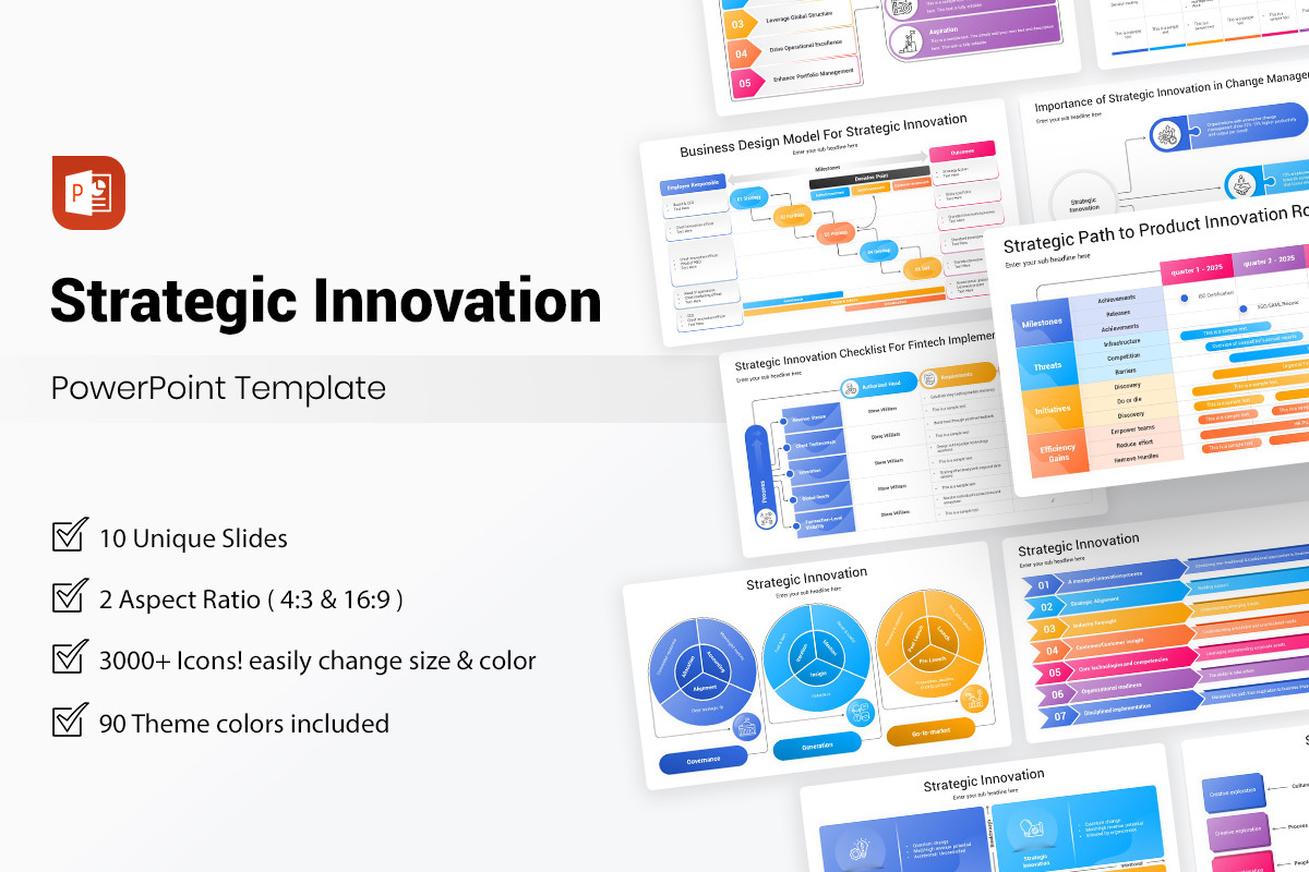 Strategic Innovation PowerPoint Template | Nulivo Market