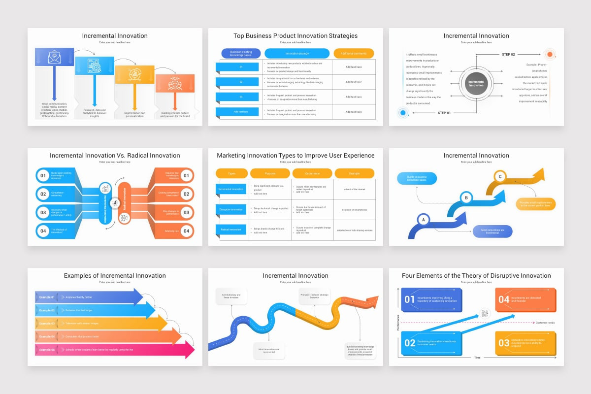 Innovation Management Models Keynote Template | Nulivo Market