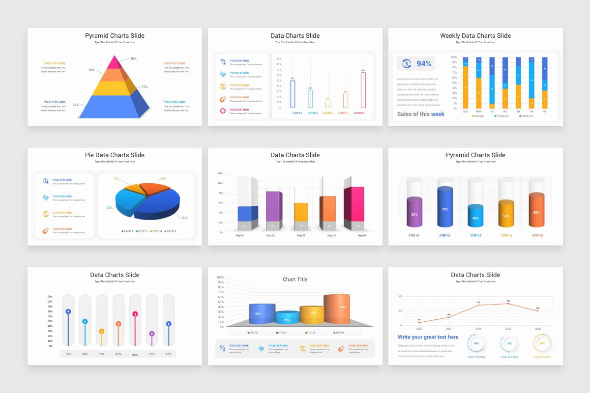 Data Management Models Google Slides Template | Nulivo Market
