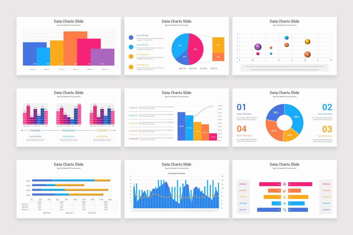 Data Management Models Google Slides Template | Nulivo Market