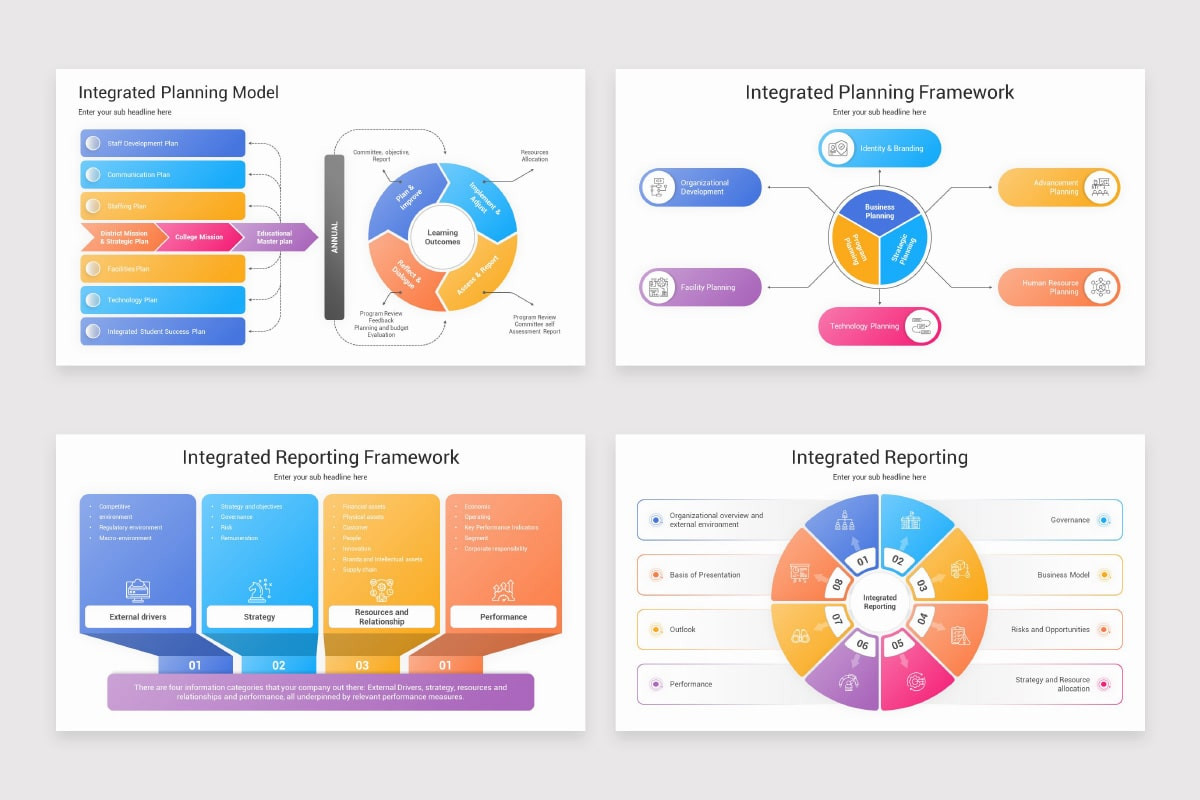 Integrated Management Models Keynote Template | Nulivo Market