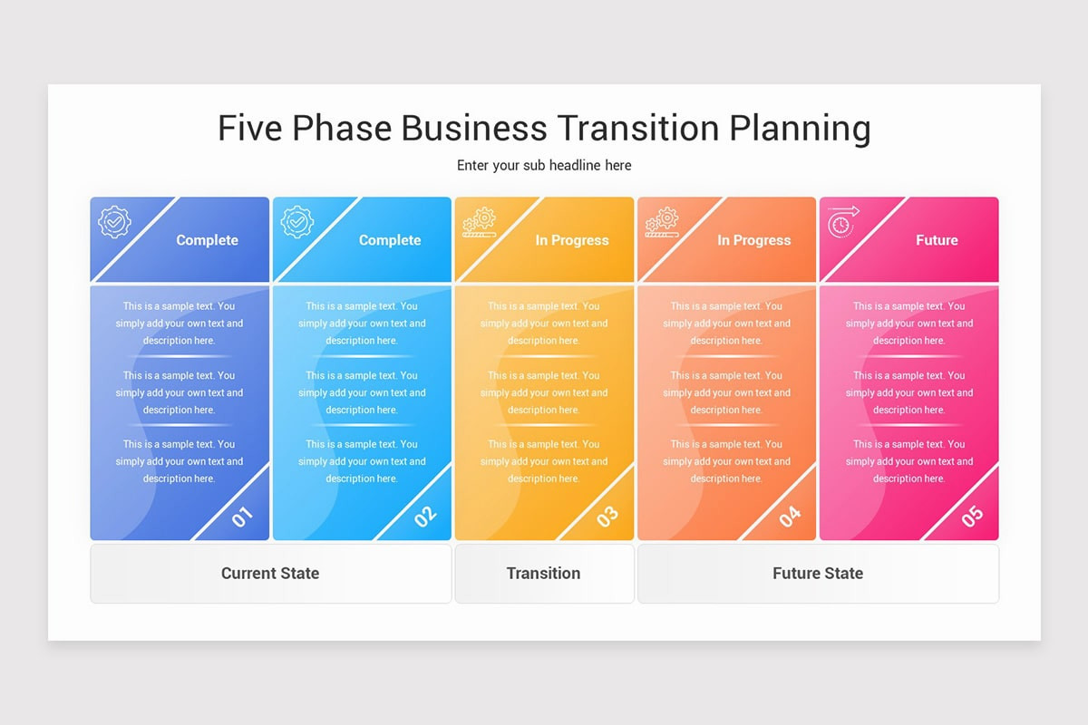 Business Transition Plan Google Slides Template | Nulivo Market