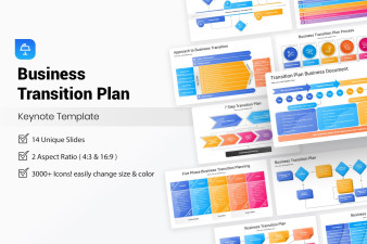 Business Transition Plan Keynote Template | Nulivo Market