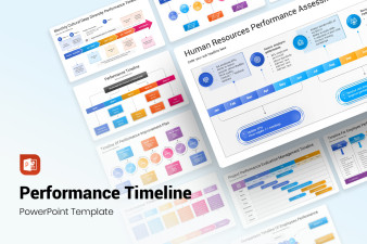Performance Timeline PowerPoint Template | Nulivo Market