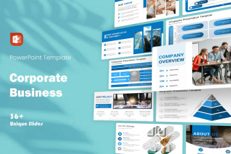 Corporate Business PowerPoint Template | Nulivo Market