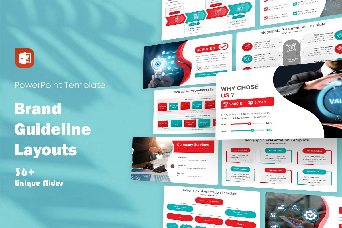 Brand Guideline Layouts PowerPoint Template | Nulivo Market