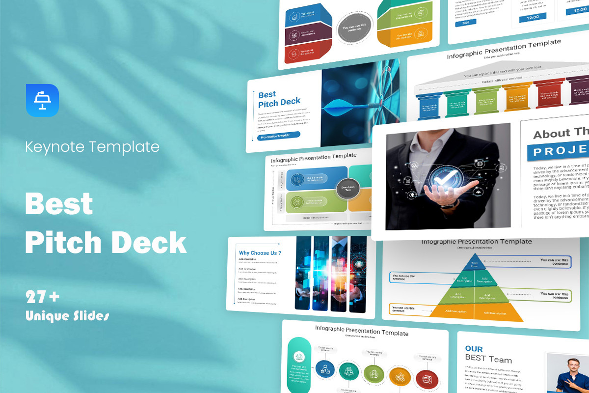 Best Pitch Deck Keynote Template | Nulivo Market