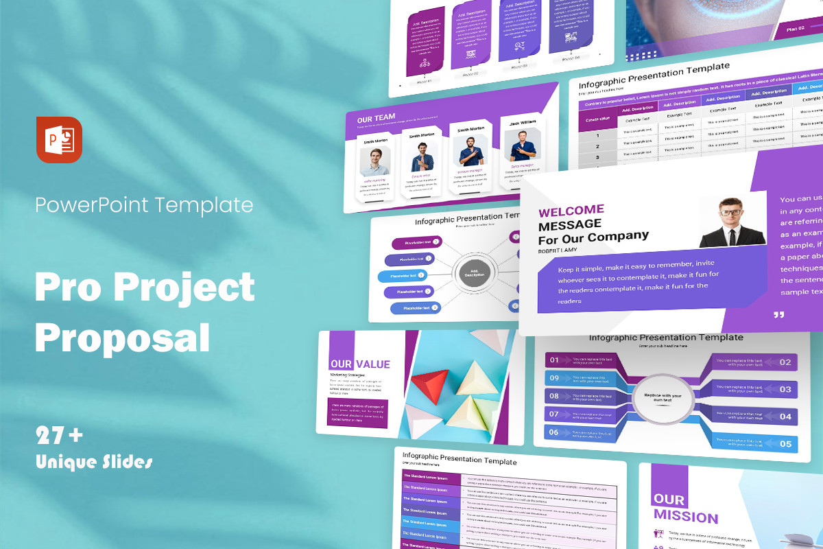 Pro Project Proposal PowerPoint Template | Nulivo Market