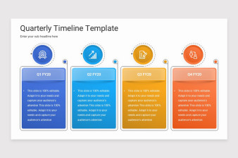 Timeline Milestone Plan Google Slides Template | Nulivo Market