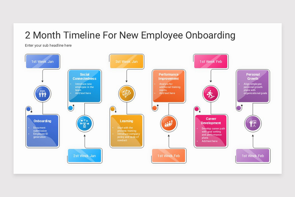 Two Month Timeline Keynote Template | Nulivo Market