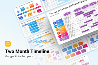 Two Month Timeline Google Slides Template | Nulivo Market
