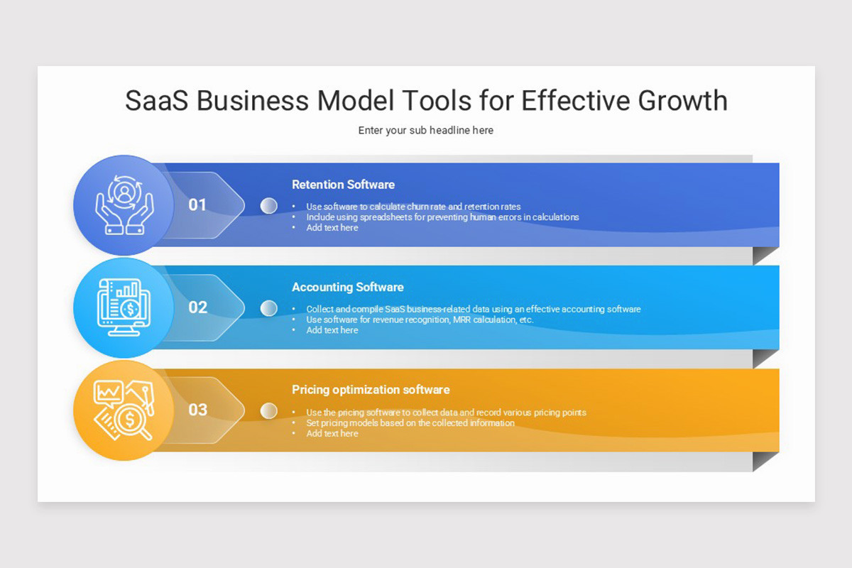 SaaS Business Model Keynote Template | Nulivo Market