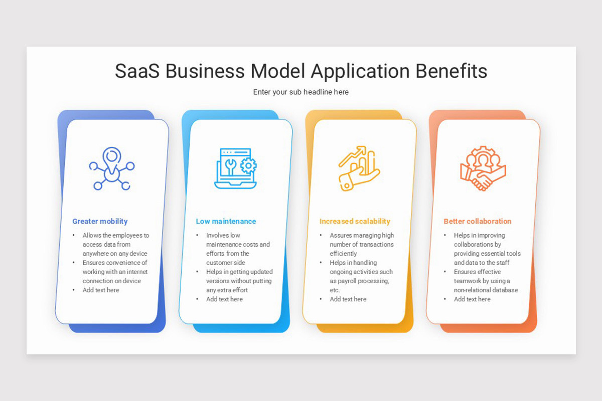 SaaS Business Model Keynote Template | Nulivo Market