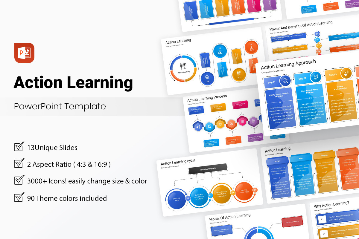 Action Learning PowerPoint Template | Nulivo Market