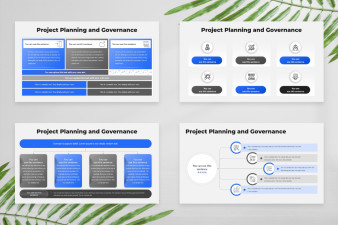 Project Planning and Governance PowerPoint Template | Nulivo Market