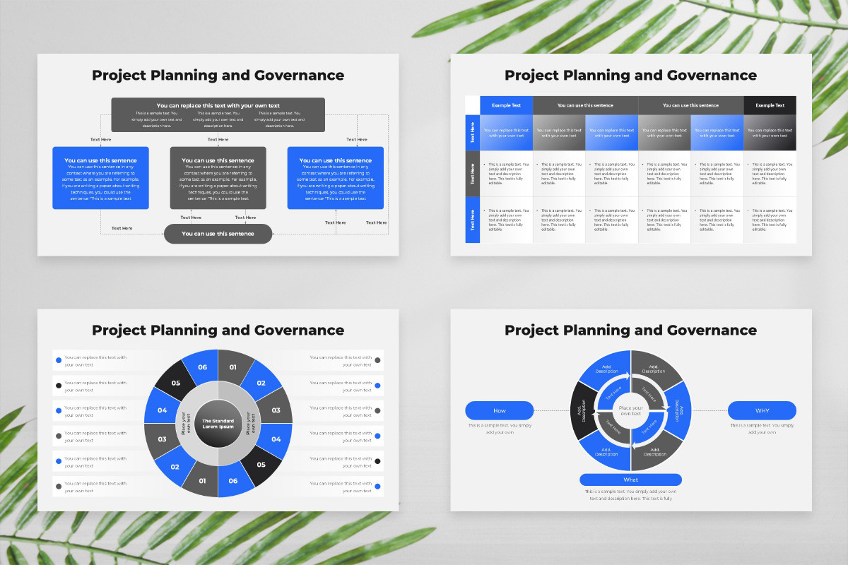 Project Planning and Governance Google Slides Template | Nulivo Market