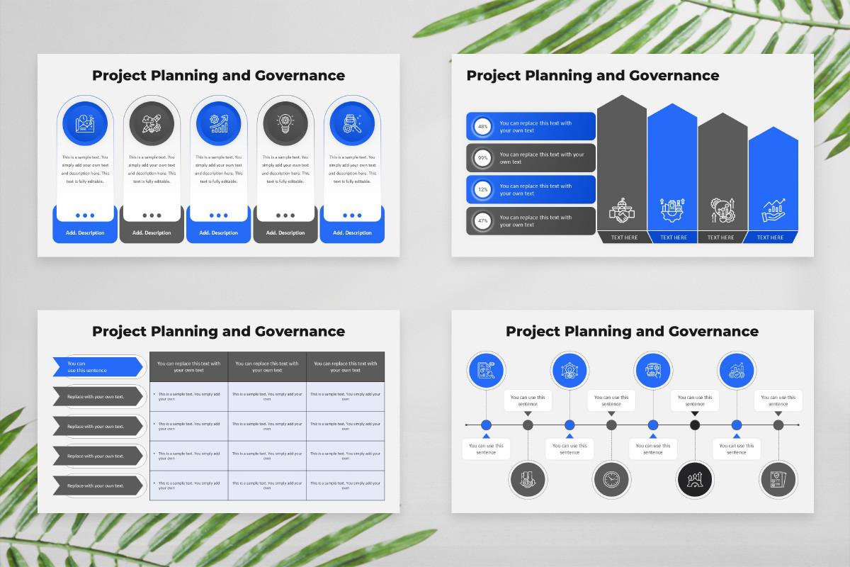 Project Planning and Governance Google Slides Template | Nulivo Market