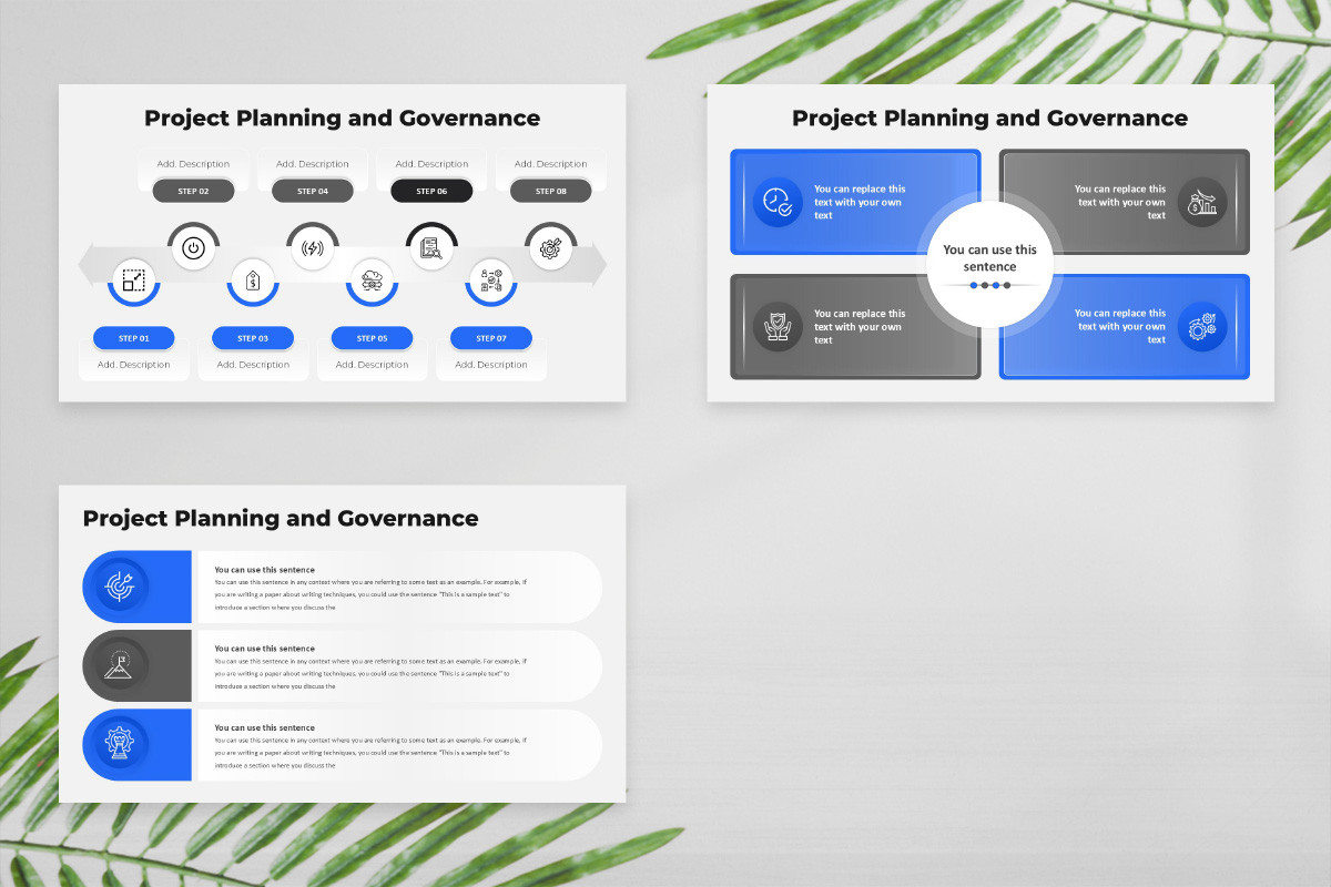 Project Planning and Governance Google Slides Template | Nulivo Market
