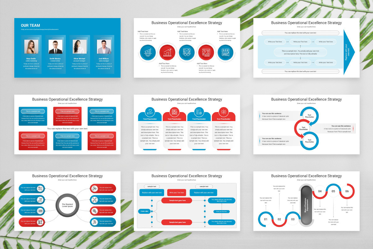 Business Operational Excellence Strategy PowerPoint Template | Nulivo ...