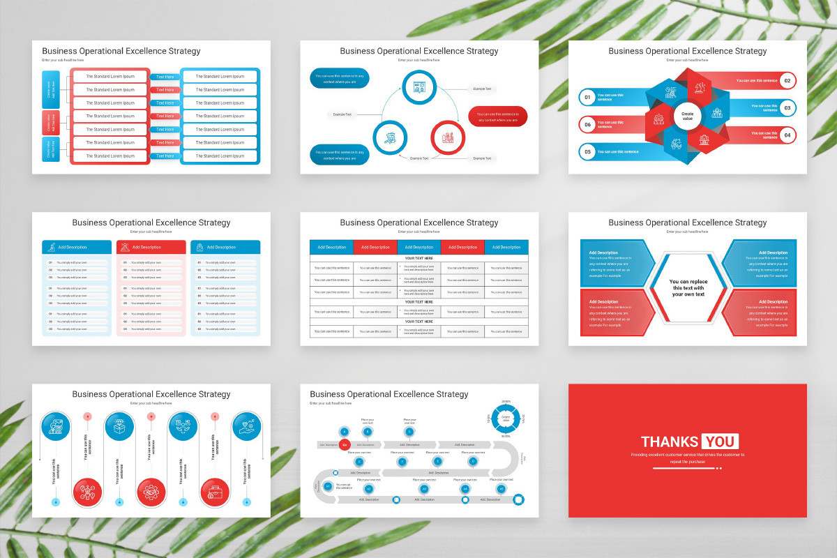 Business Operational Excellence Strategy Keynote Template | Nulivo Market