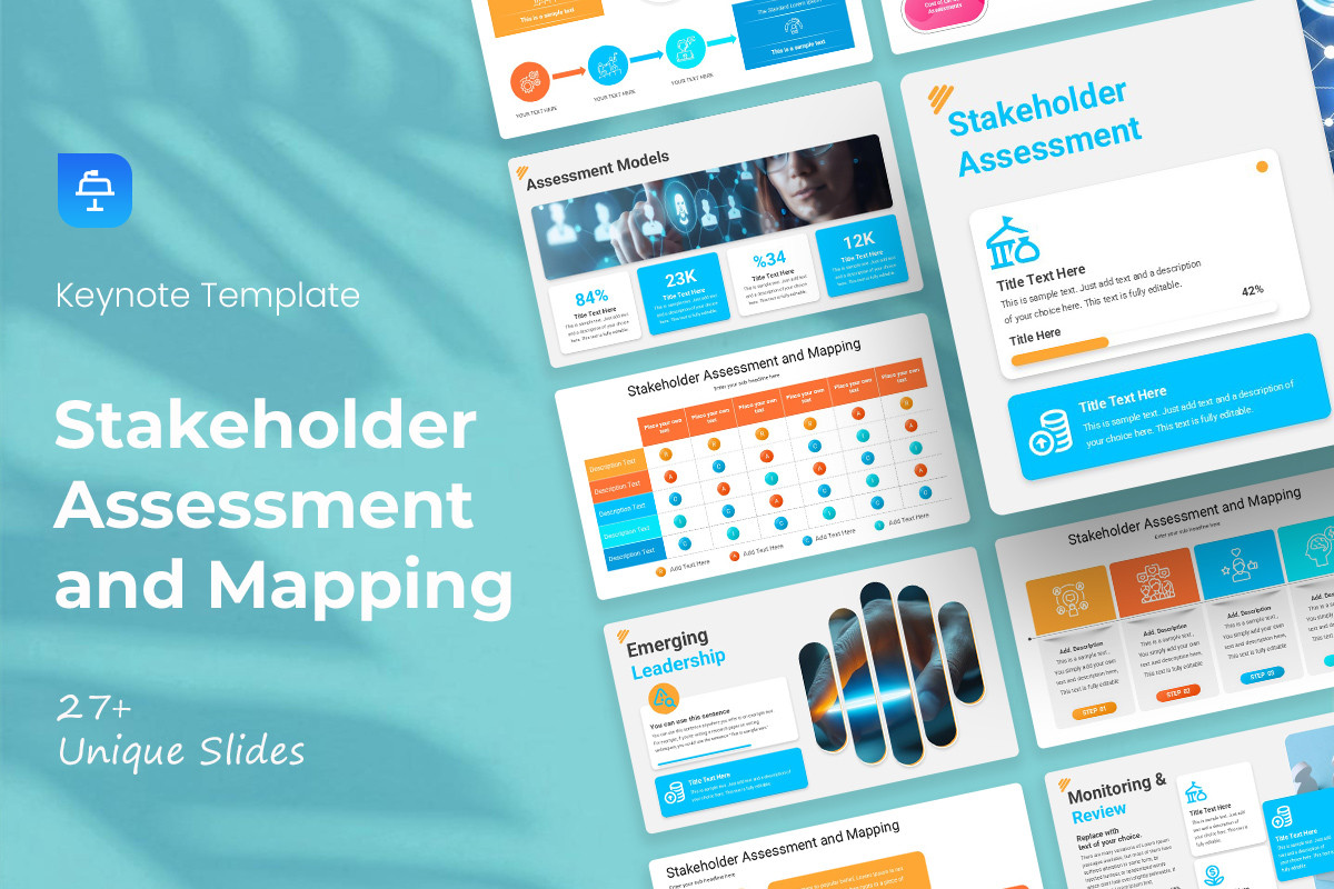 Stakeholder Assessment and Mapping Keynote Template | Nulivo Market
