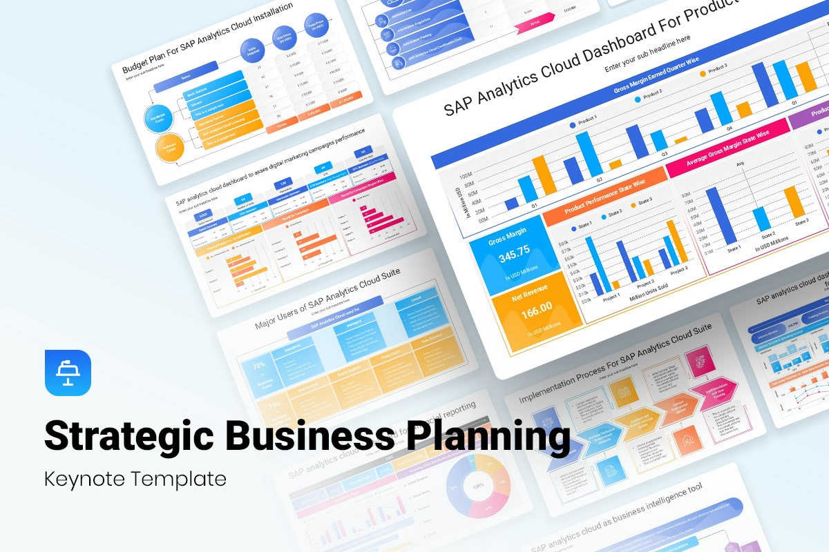 Strategic Business Planning Keynote Template | Nulivo Market