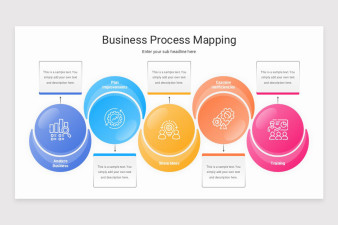 Business Process Mapping PowerPoint Template | Nulivo Market