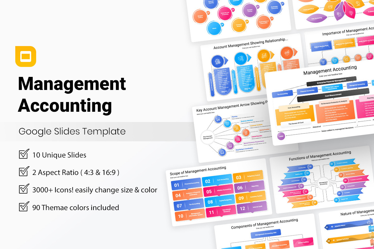 Management Accounting Google Slides Template | Nulivo Market