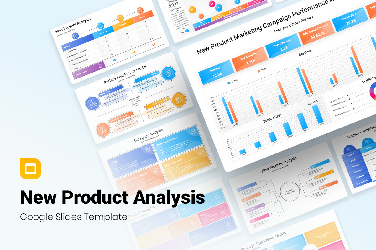 New Product Analysis Google Slides Template | Nulivo Market