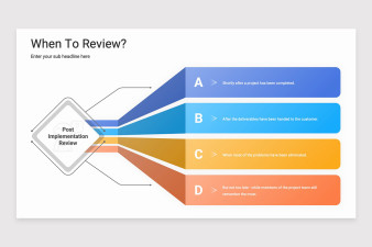 Post Implementation Review (PIR) PowerPoint Template | Nulivo Market