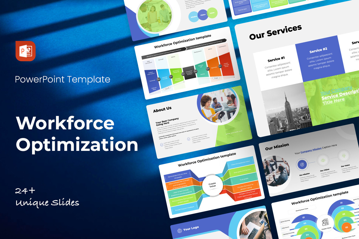 Workforce Optimization PowerPoint Template | Nulivo Market