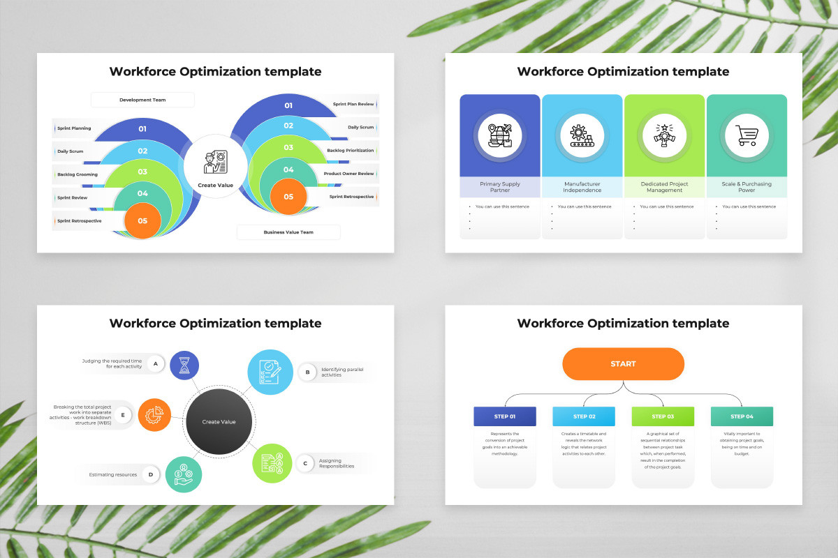 Workforce Optimization PowerPoint Template | Nulivo Market
