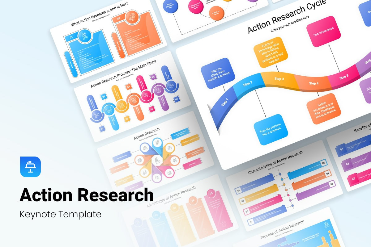 Action Research Keynote Template | Nulivo Market