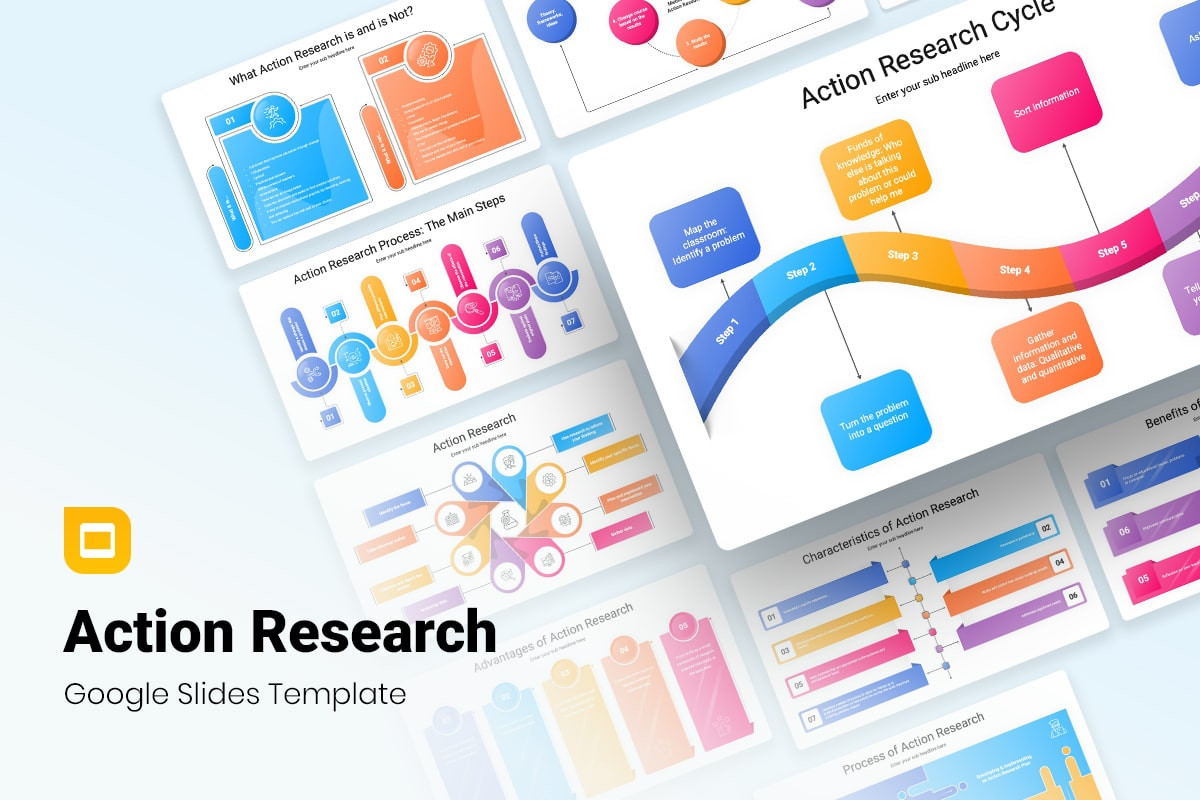 Action Research Google Slides Template | Nulivo Market