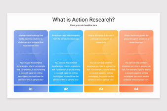 Action Research Google Slides Template | Nulivo Market
