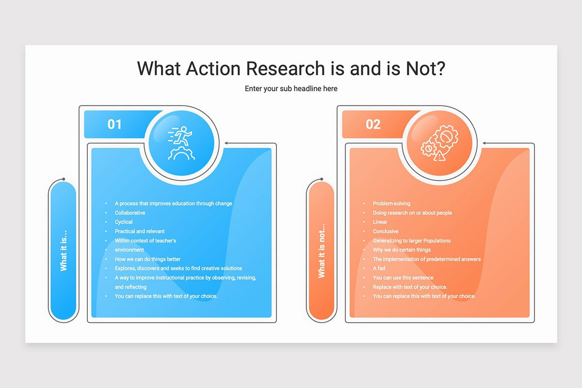 Action Research PowerPoint Template | Nulivo Market