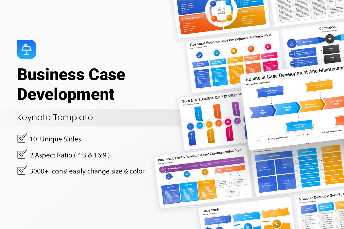 Business Case Development Keynote Template | Nulivo Market