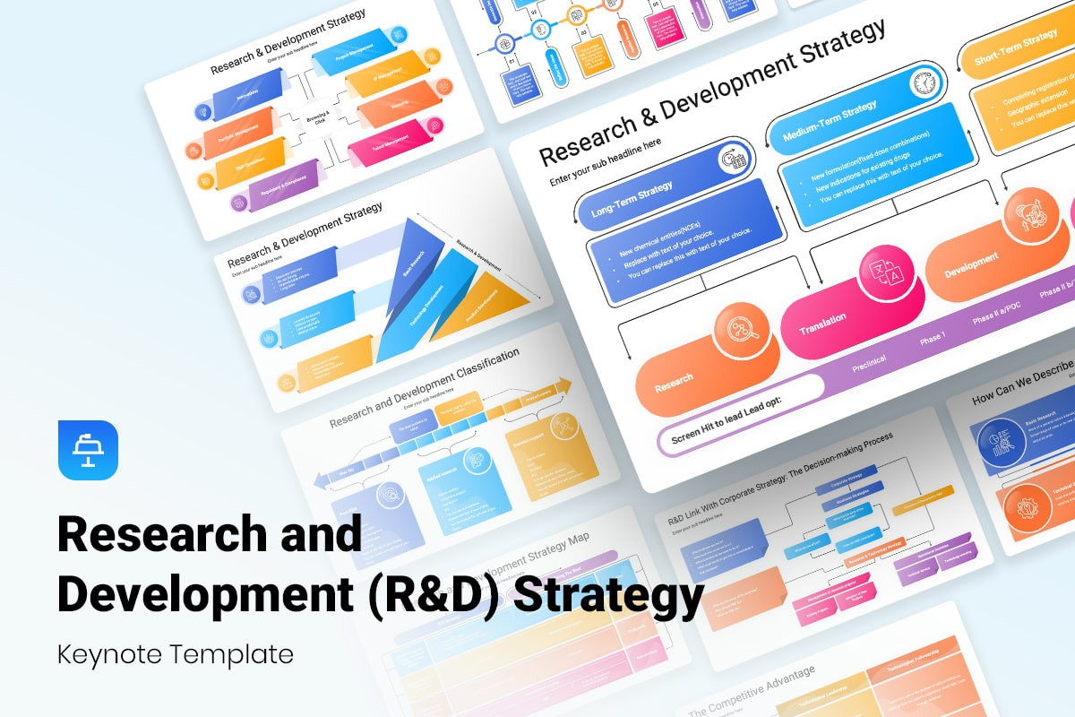 Research and Development (R&D) Strategy Keynote Template | Nulivo Market