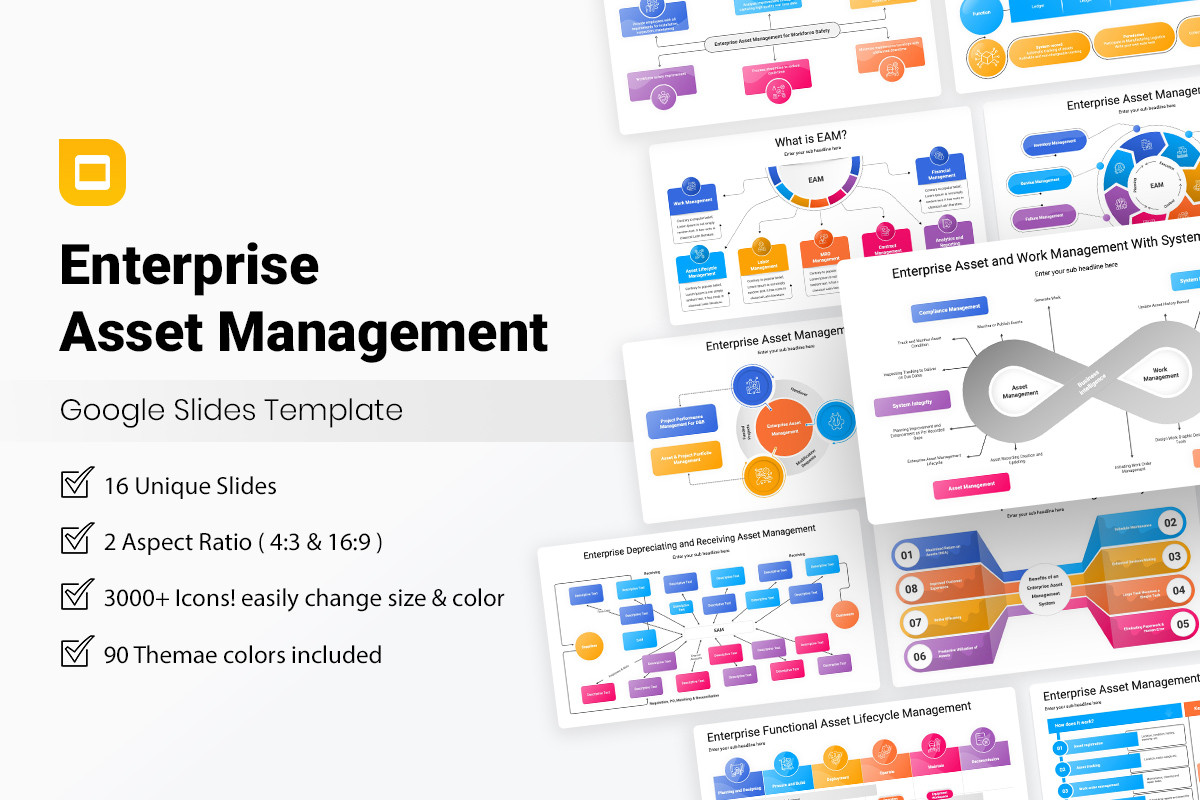 Enterprise Asset Management Google Slides Template | Nulivo Market