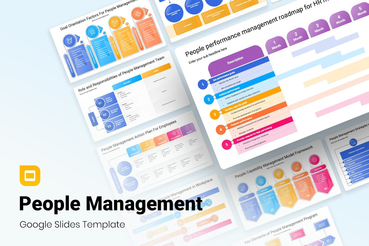 People Management Google Slides Template | Nulivo Market