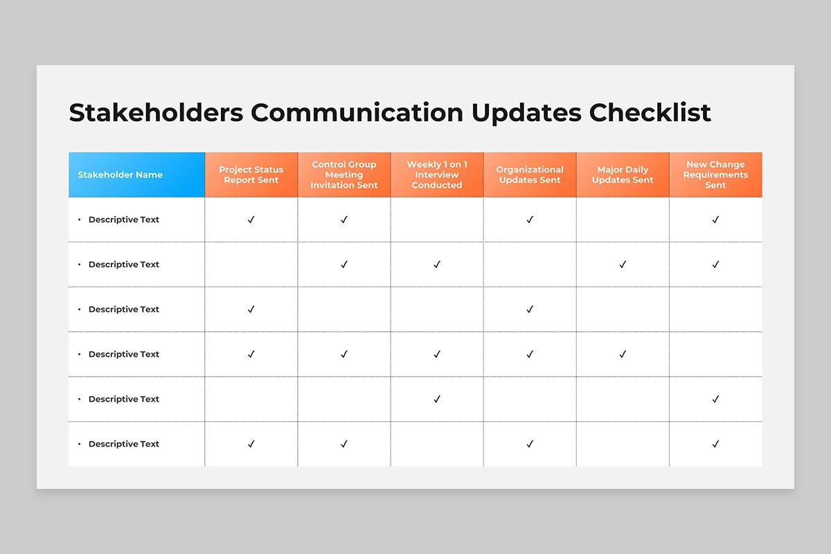 Stakeholders Project Engagement Google Slides Template | Nulivo Market