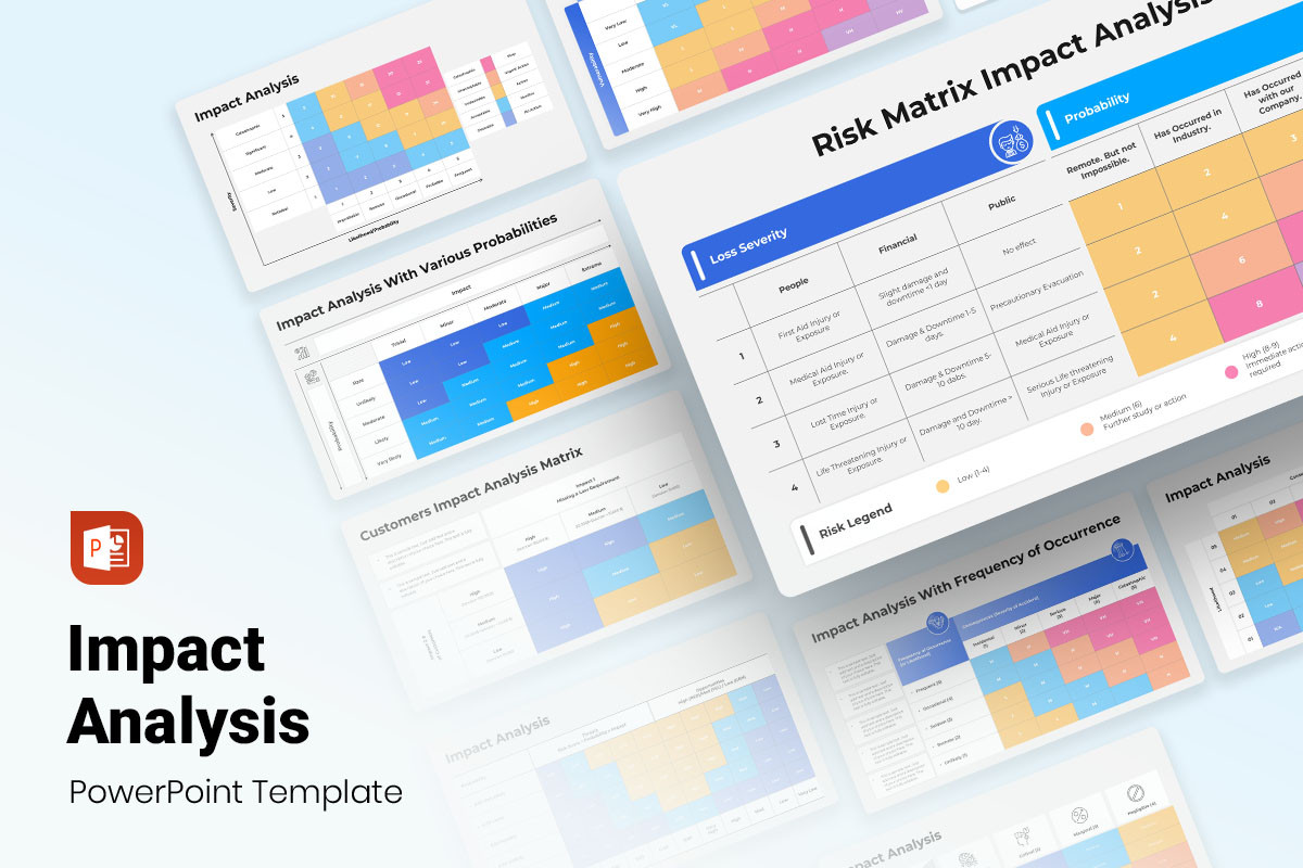 Impact Analysis PowerPoint Template | Nulivo Market