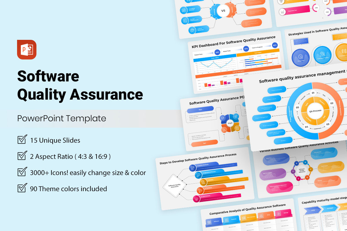 Software Quality Assurance PowerPoint Template | Nulivo Market