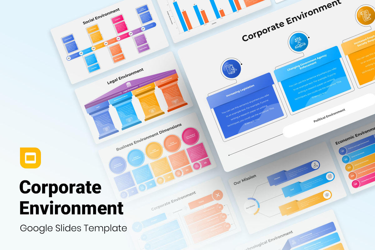 Corporate Environment Google Slides Template | Nulivo Market