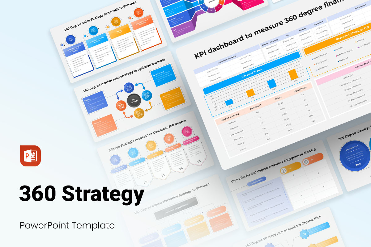 360 Strategy PowerPoint Template | Nulivo Market
