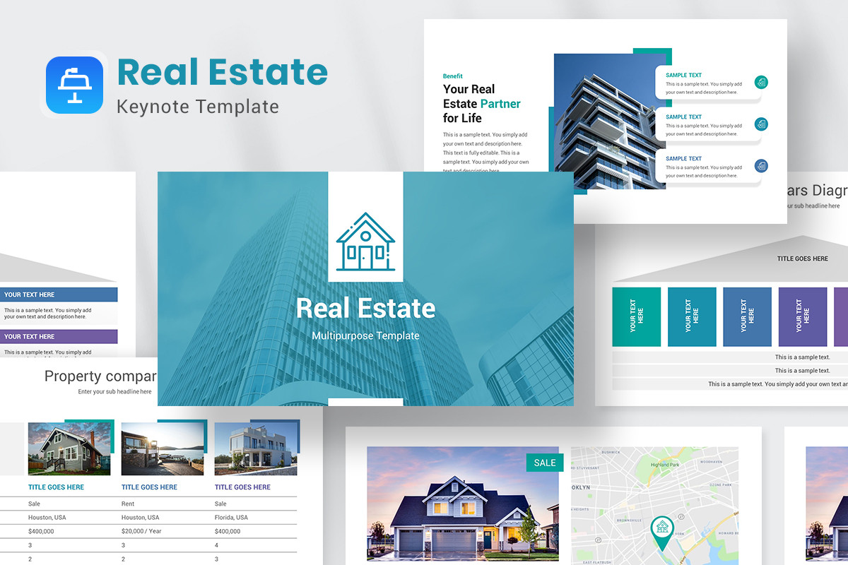 Real Estate Keynote Template | Nulivo Market
