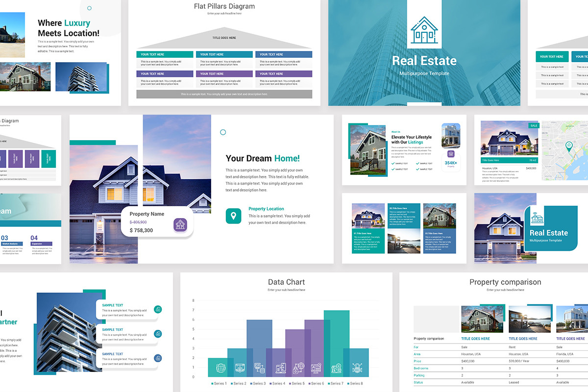 Real Estate Keynote Template | Nulivo Market