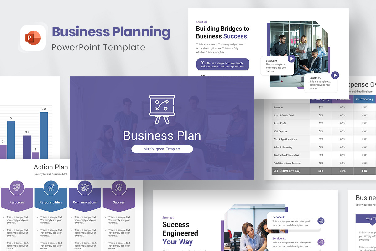 Business Planning PowerPoint Template | Nulivo Market