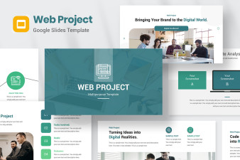 Web Project Google Slides Template | Nulivo Market
