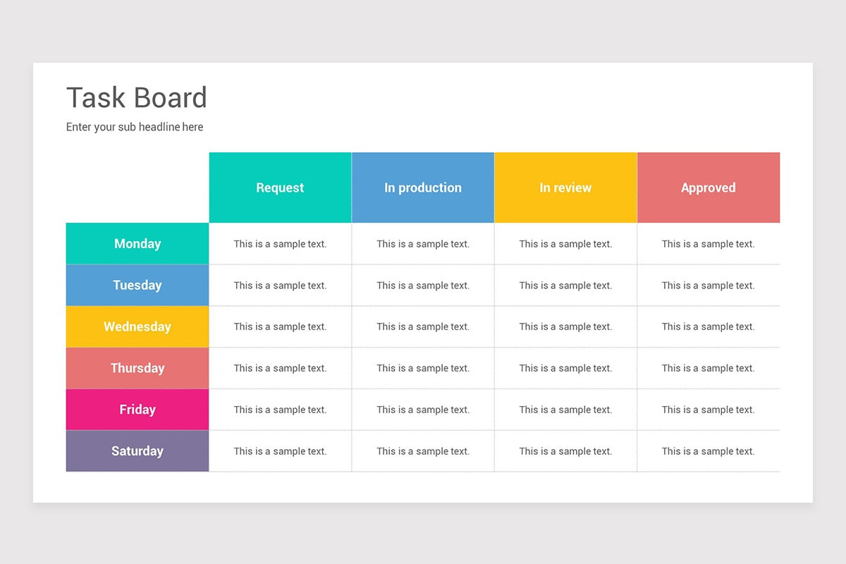 Task Analysis Google Slides Template | Nulivo Market